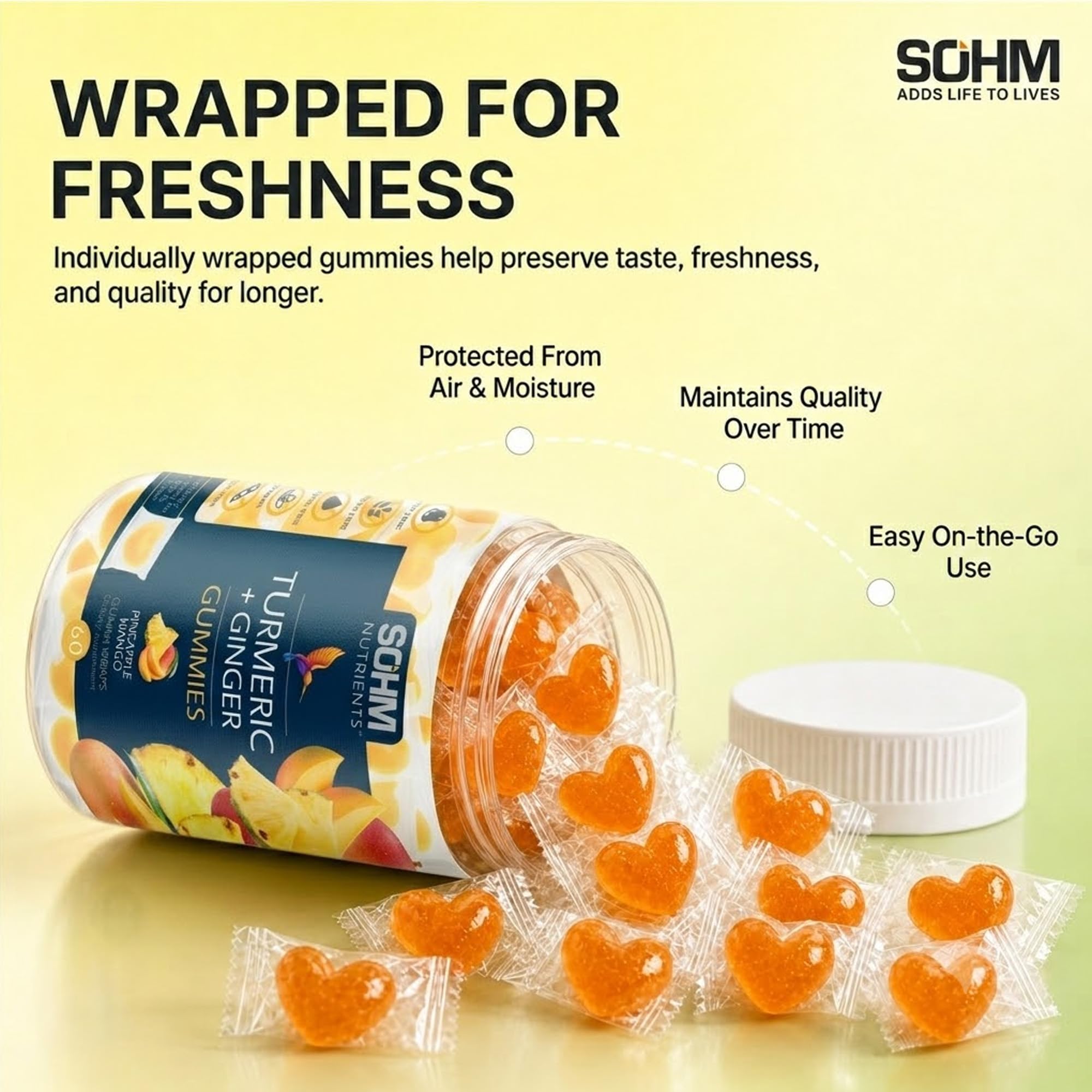 nutritional benefits of turmeric gummies