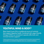 Nutritional black seed oil supplement