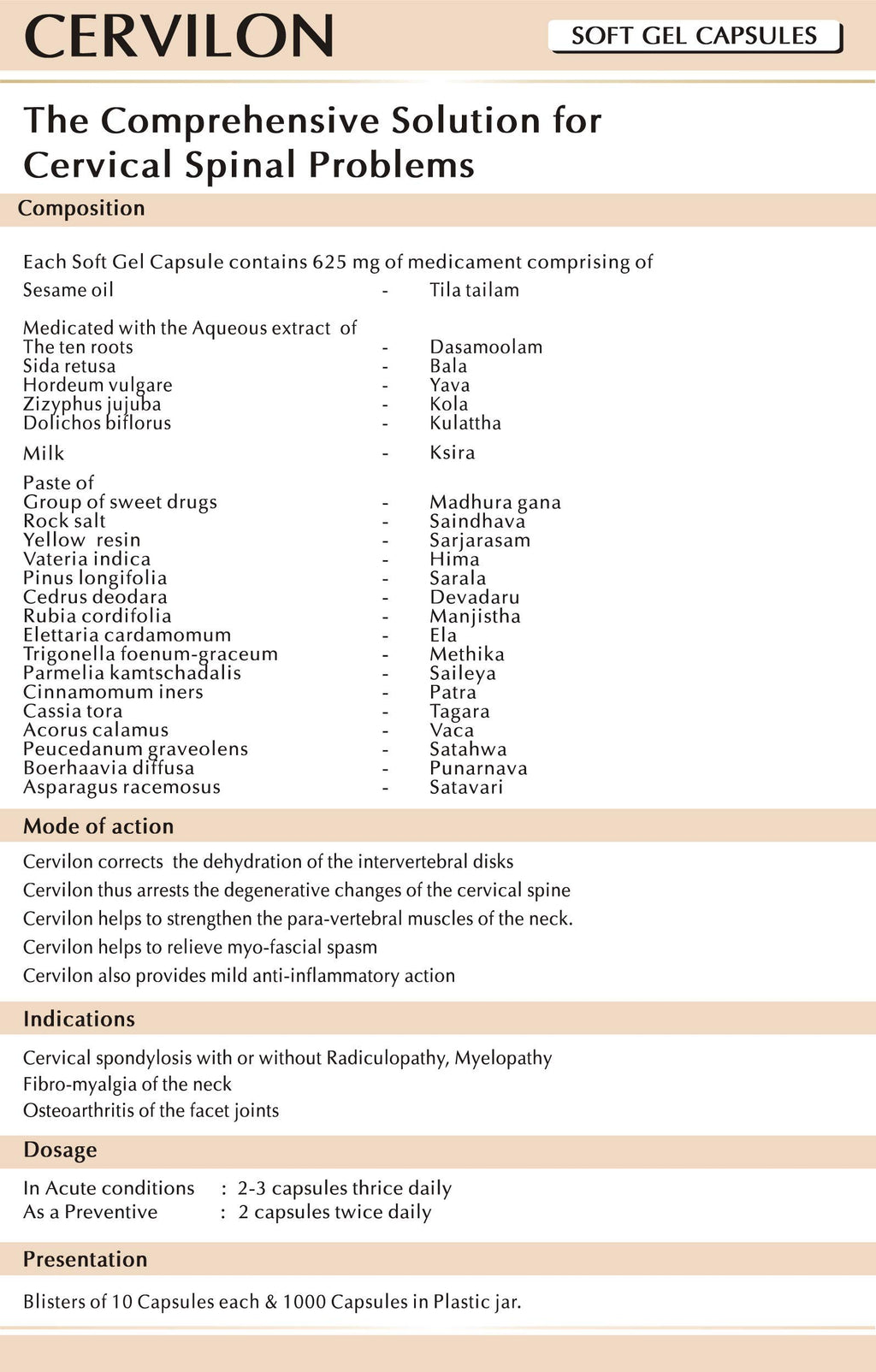 nutritional blend for active lifestyles