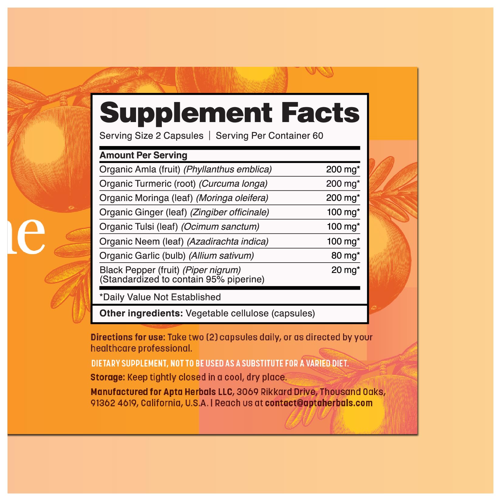 nutritional blend for better immunity