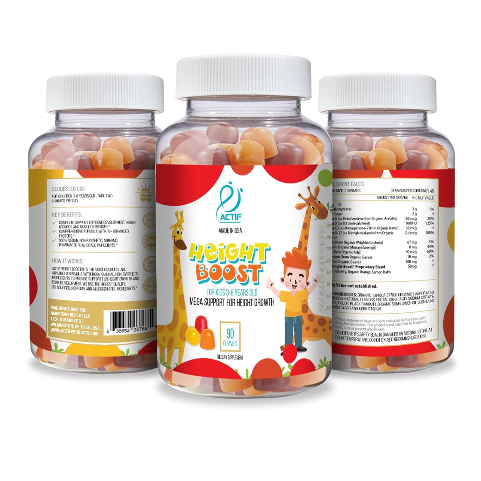 Nutritional boost for kids aged 3-8
