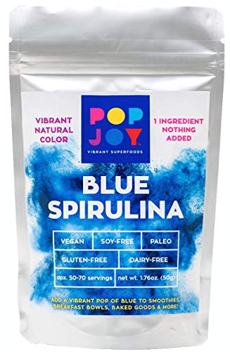 nutritional boost with blue spirulina