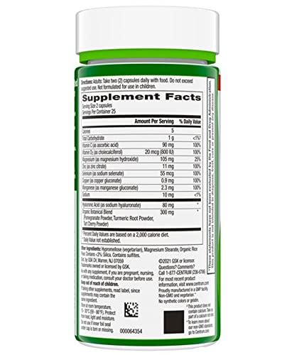 nutritional boost with Centrum blended supplements