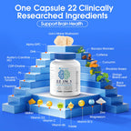 Nutritional brain support capsules