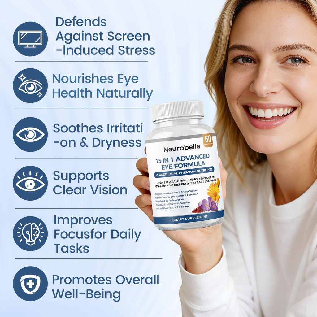 Nutritional capsules for eye health