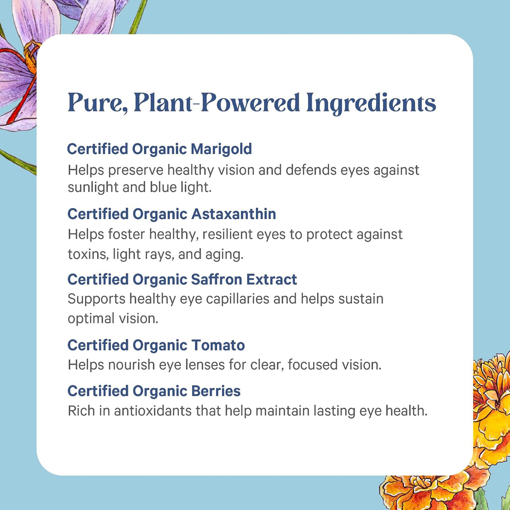 Nutritional capsules for eye protection