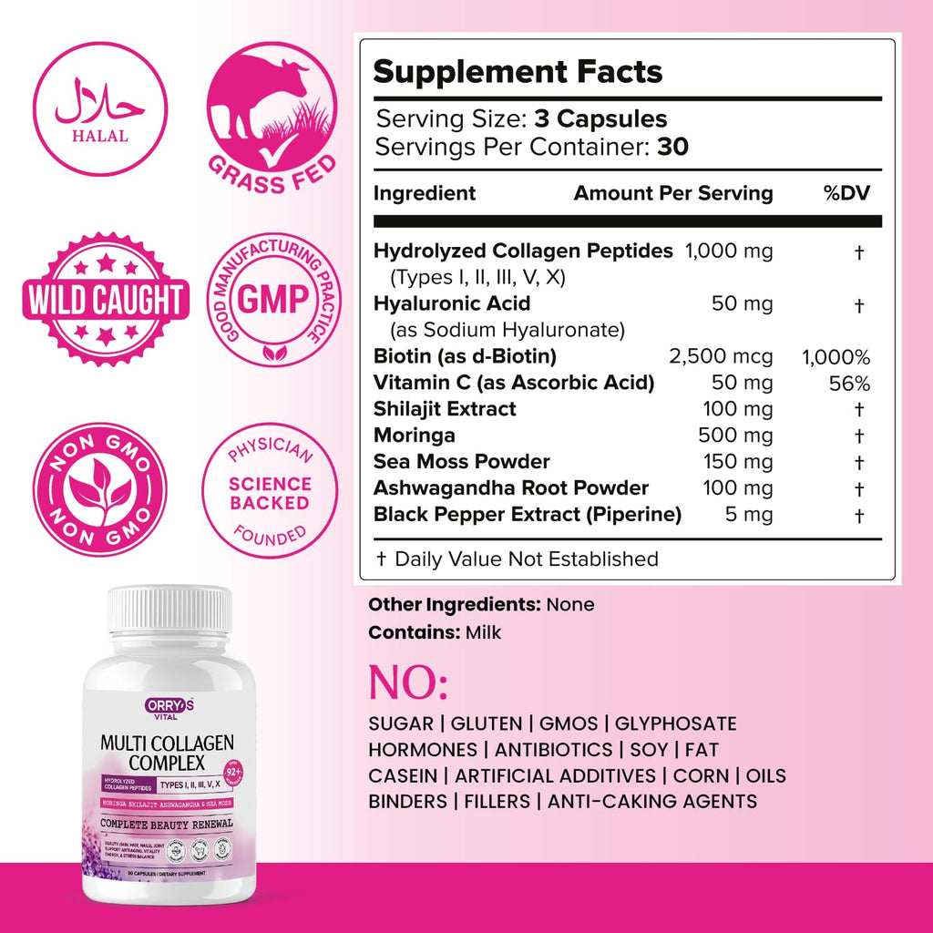 nutritional collagen for overall wellness