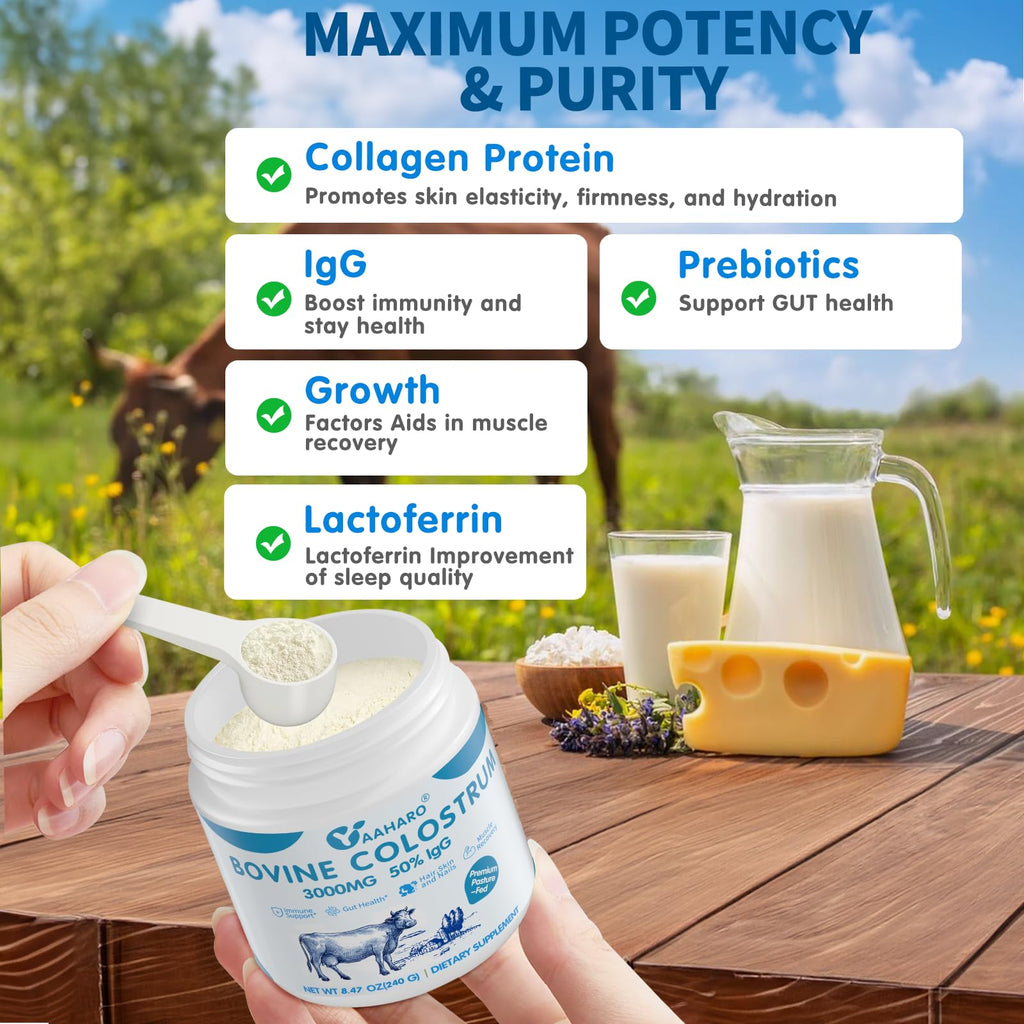 nutritional colostrum powder for recovery