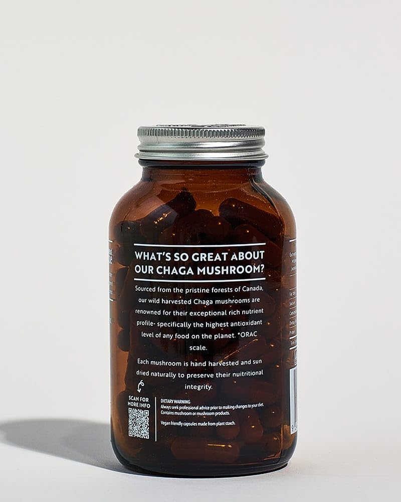 nutritional compounds in chaga mushrooms