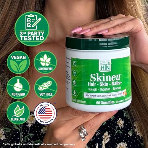 Nutritional gummies for hair growth