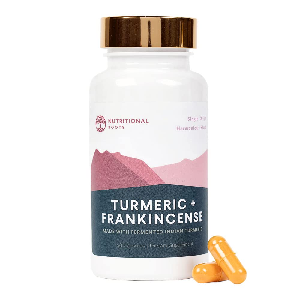Nutritional Roots turmeric curcumin capsules