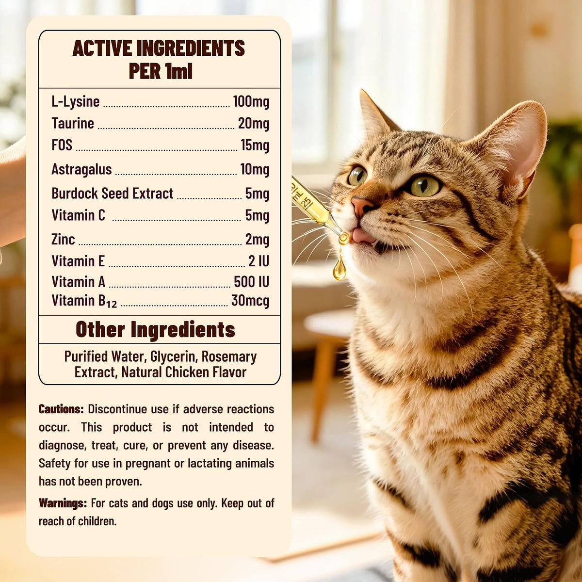 nutritional supplement for dogs and cats