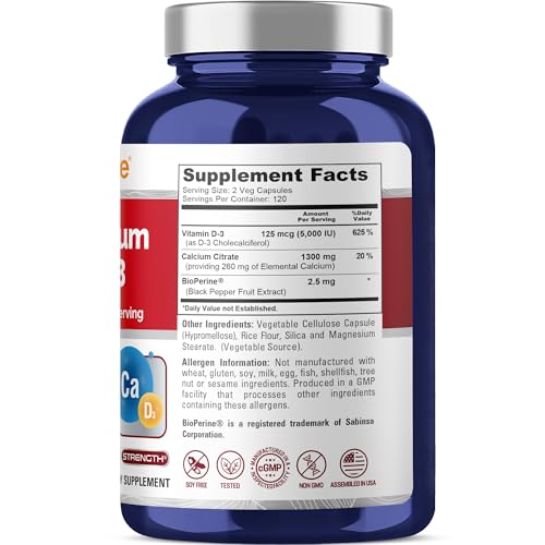 Nutritional support calcium capsules