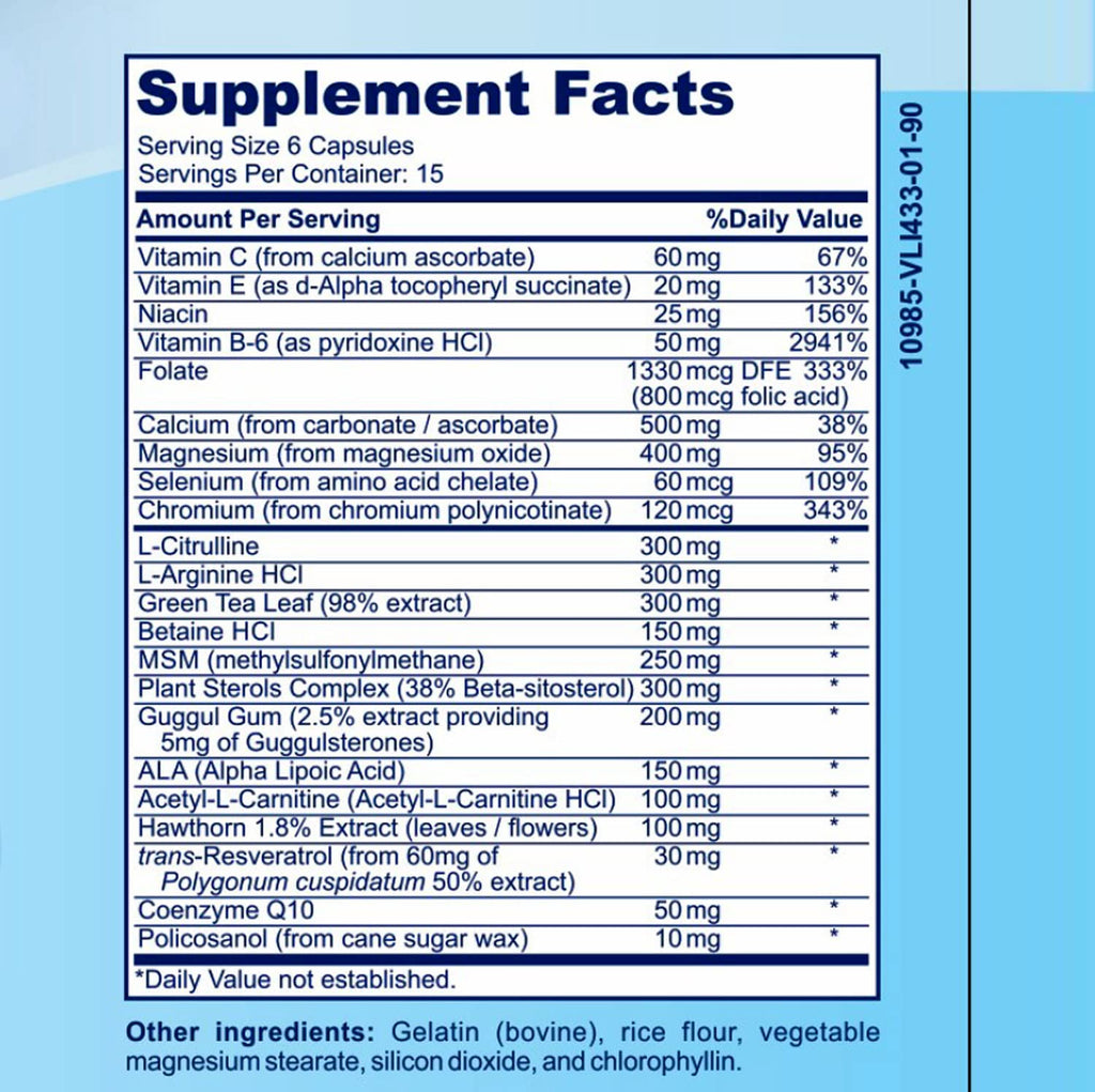 nutritional support for a healthy heart