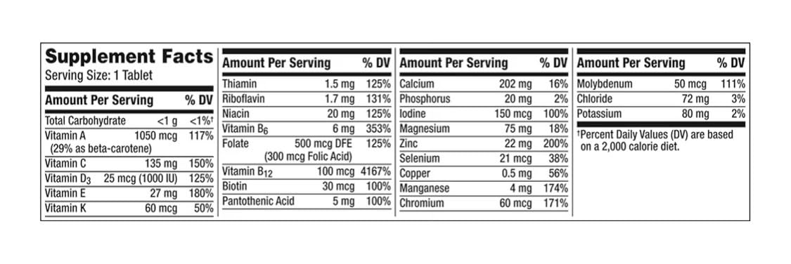 nutritional support for active seniors