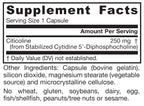 Nutritional support for brain function