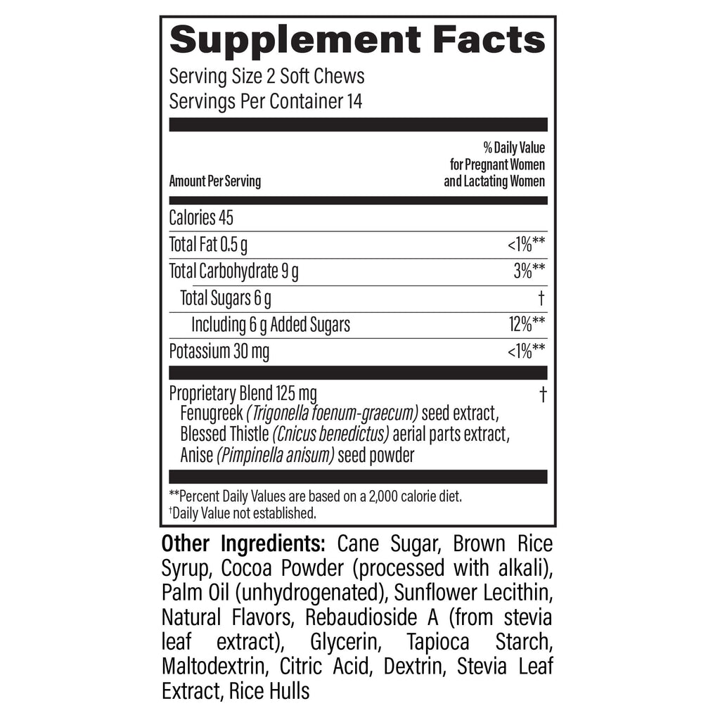 Nutritional support for breastfeeding women
