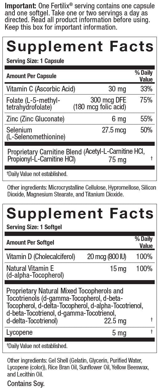 nutritional support for conception success