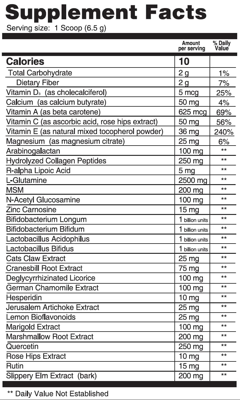nutritional support for digestive wellness