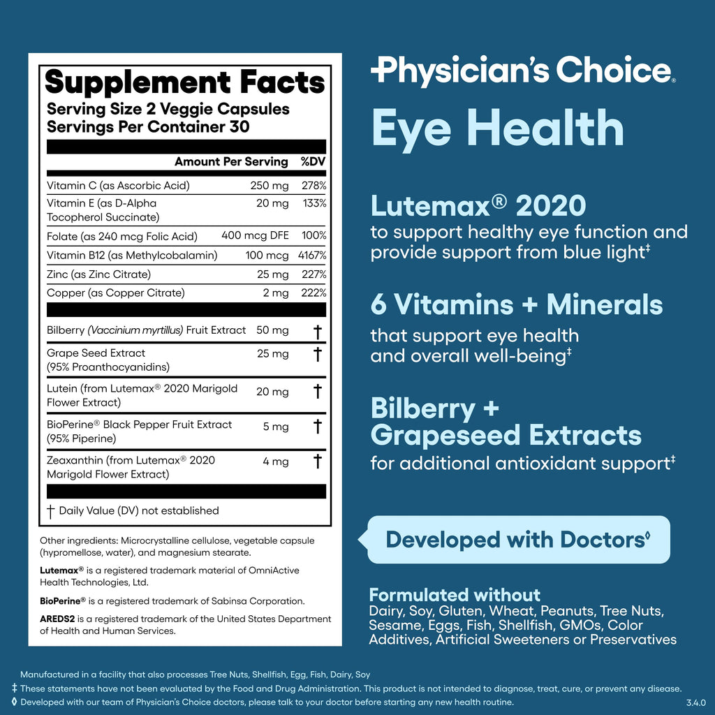Nutritional support for eye comfort