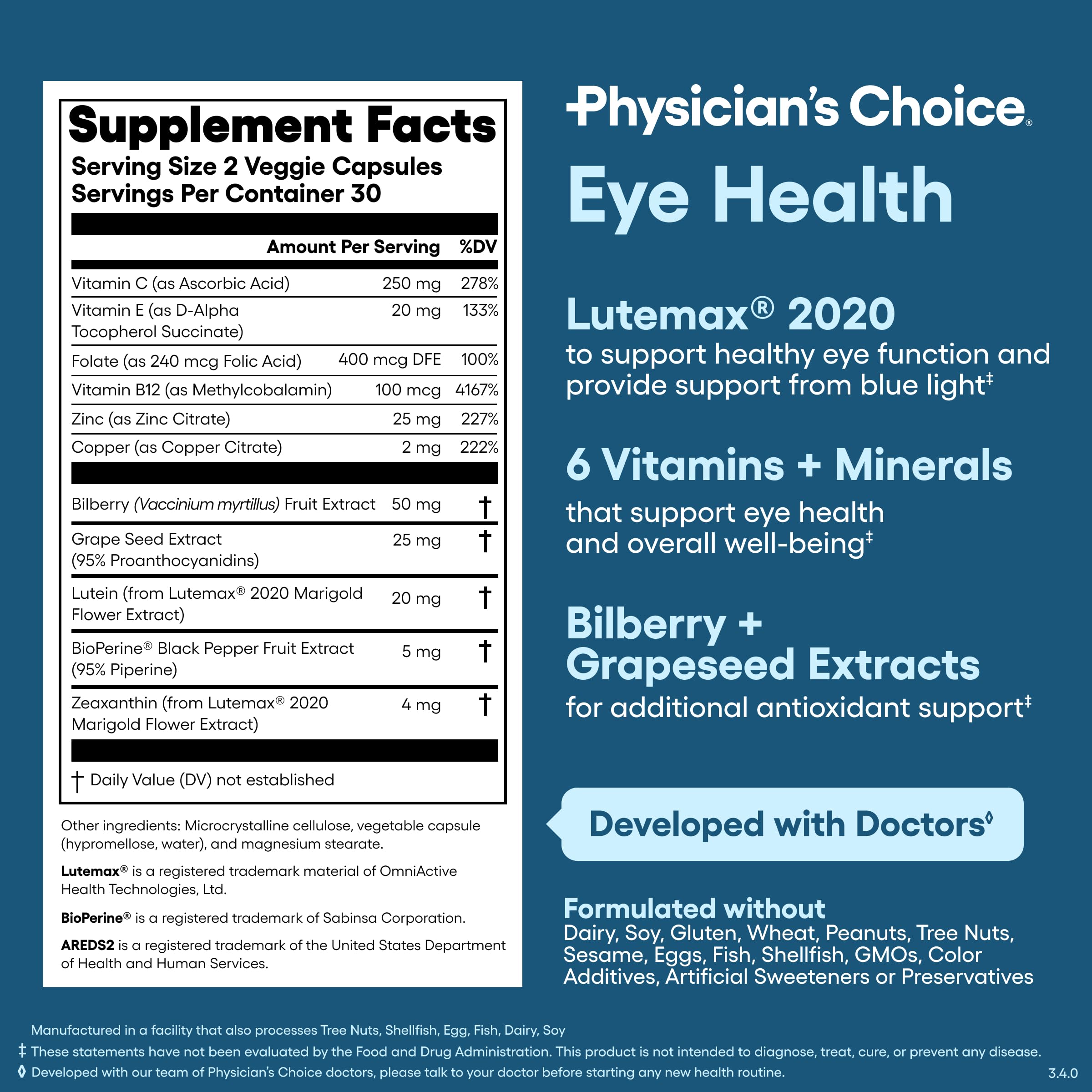Nutritional support for eye comfort
