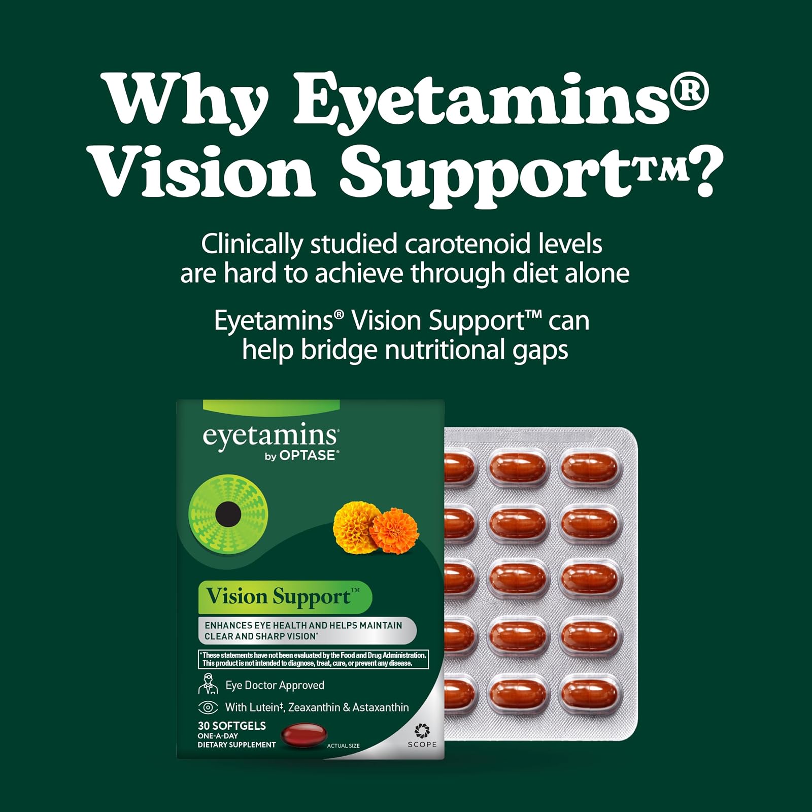nutritional support for eye wellness