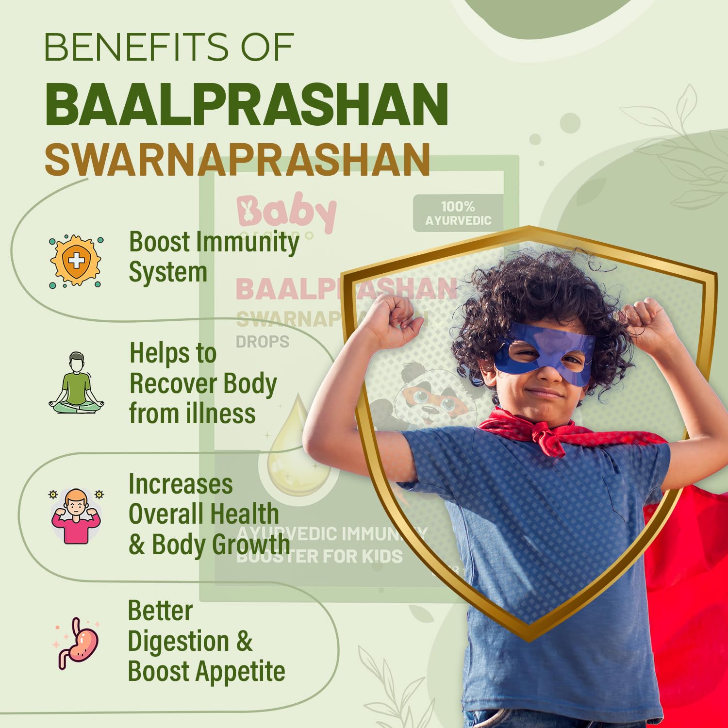 Nutritional support for growing children
