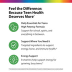 nutritional support for growing teens