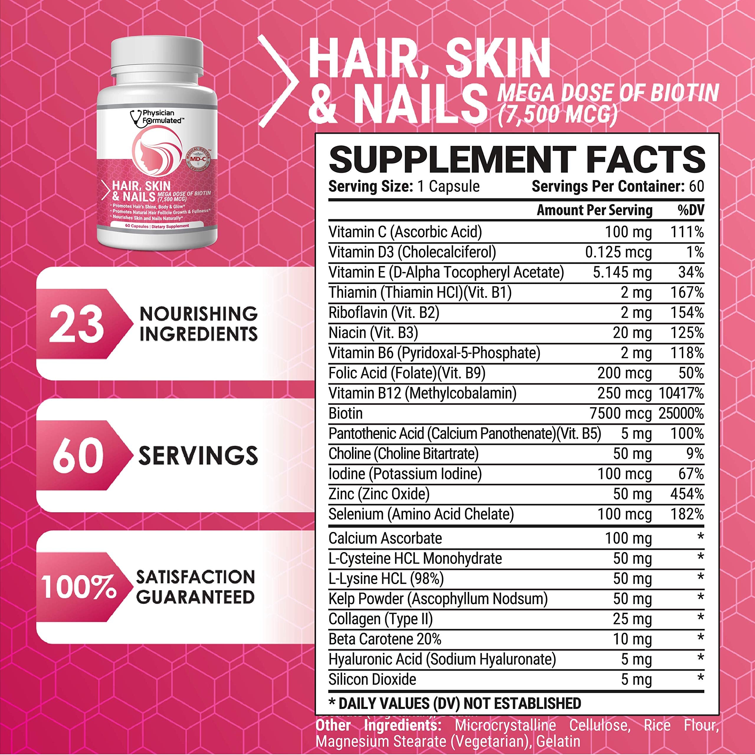 nutritional support for hair and nails
