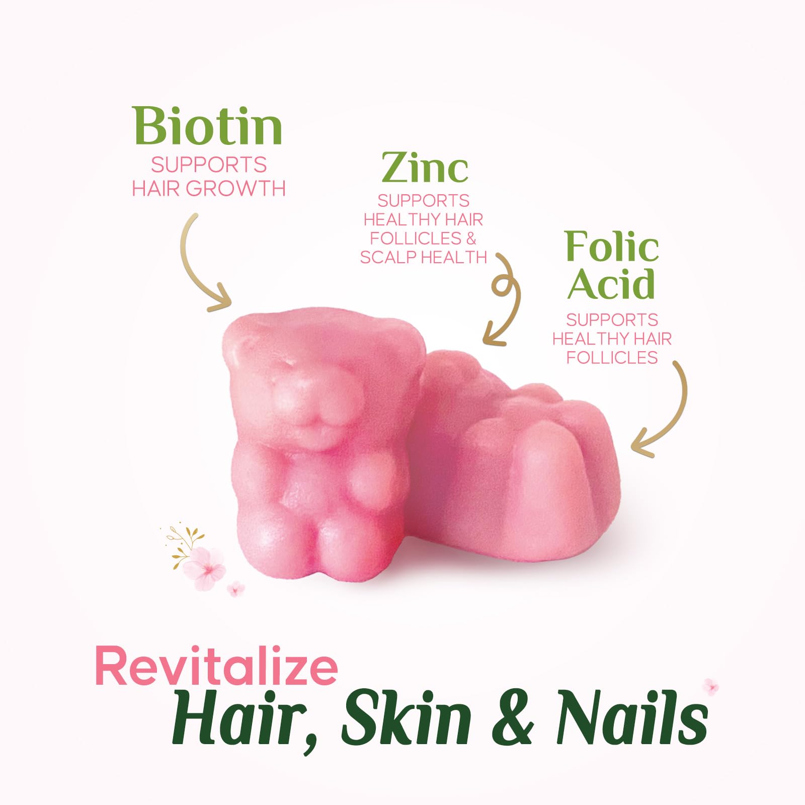 Nutritional support for hair growth