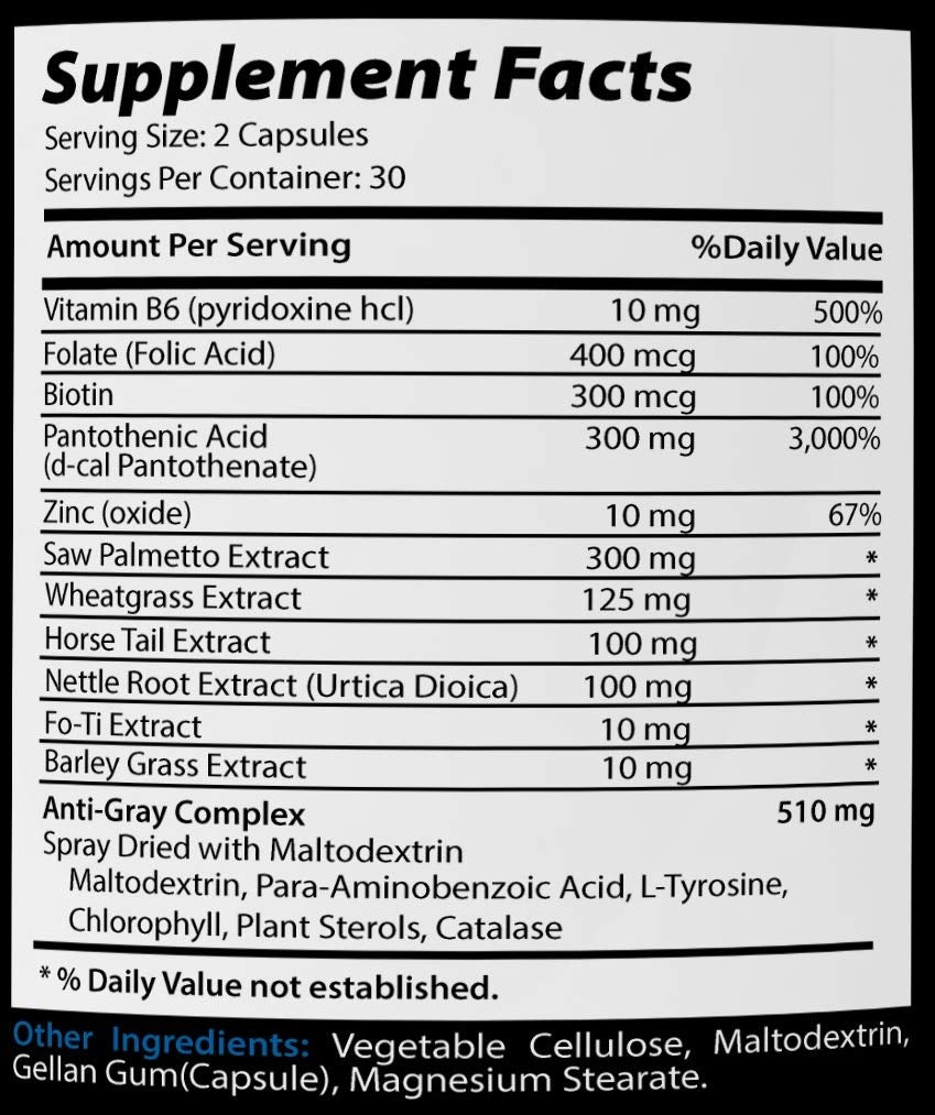 nutritional support for hair vitality