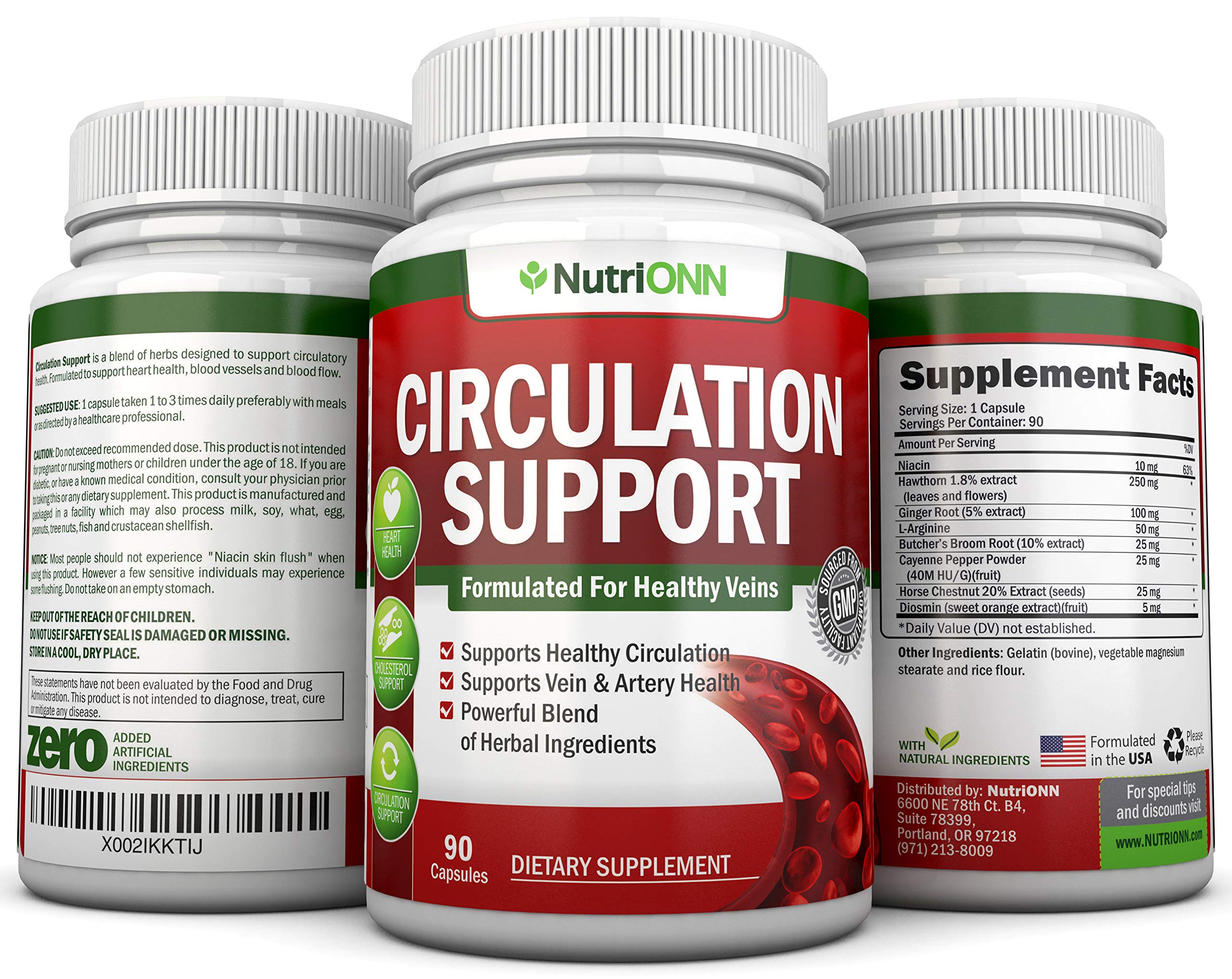 Nutritional support for healthy veins