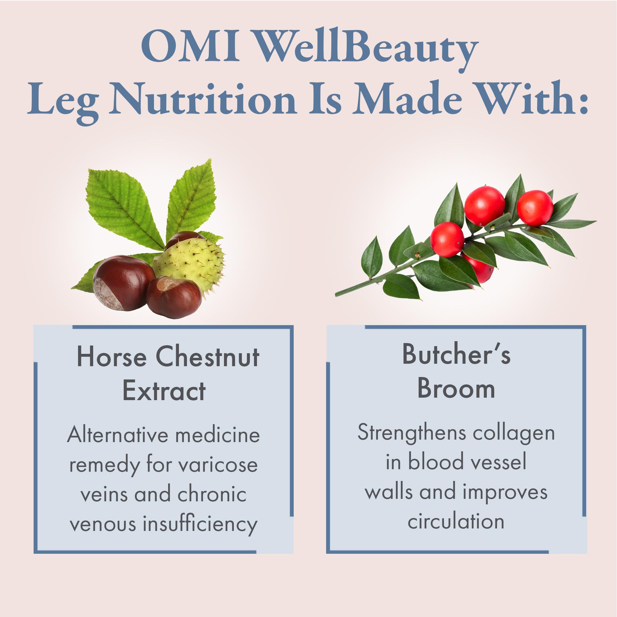nutritional support for leg wellness