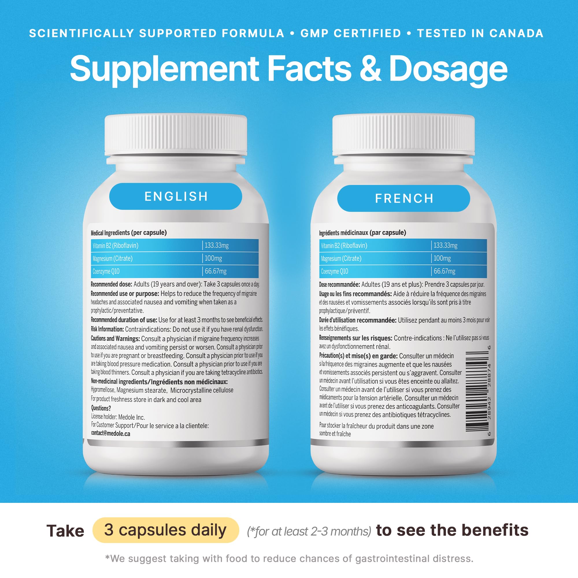 nutritional support for migraine sufferers