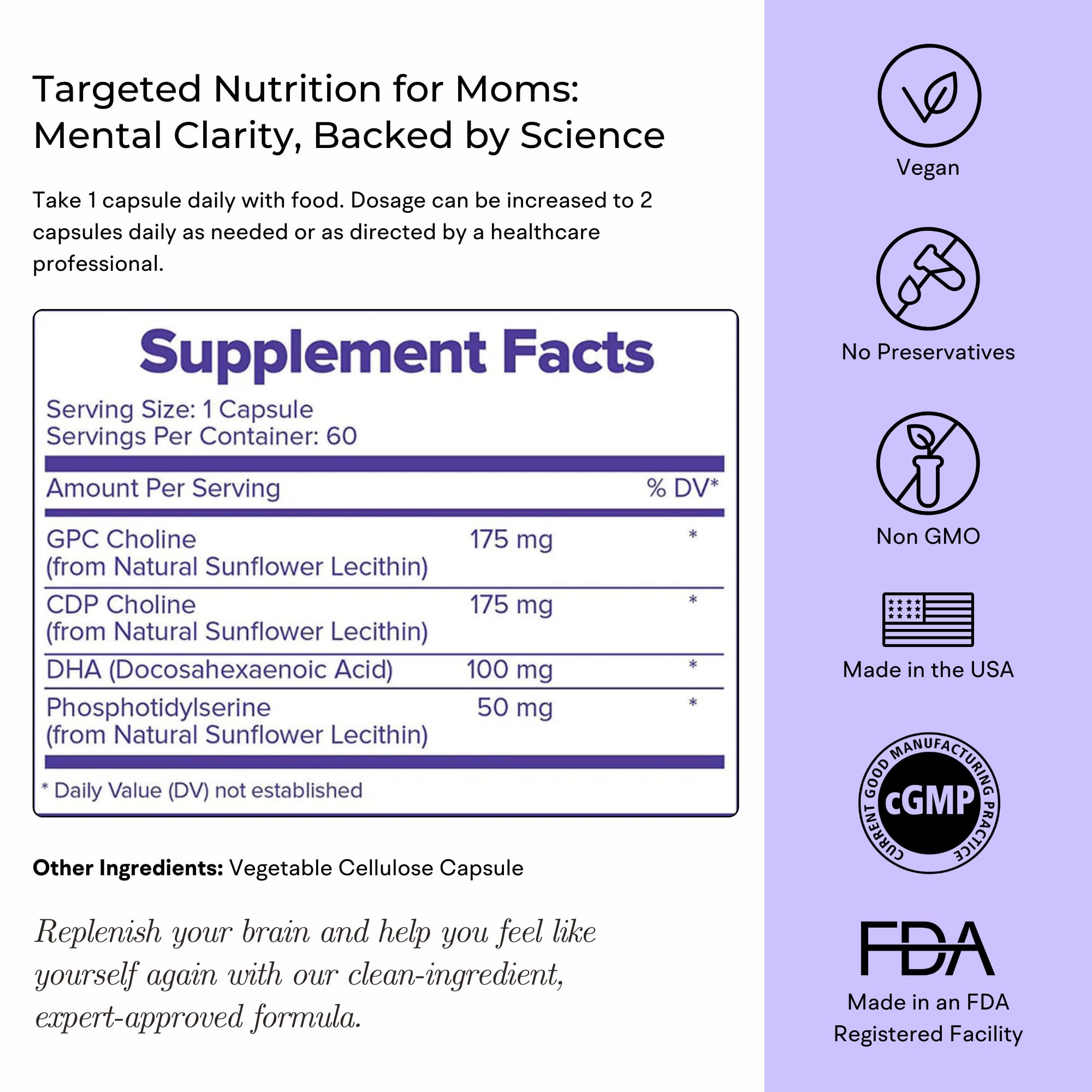 nutritional support for new parents