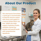 Nutritional support for stressed cats