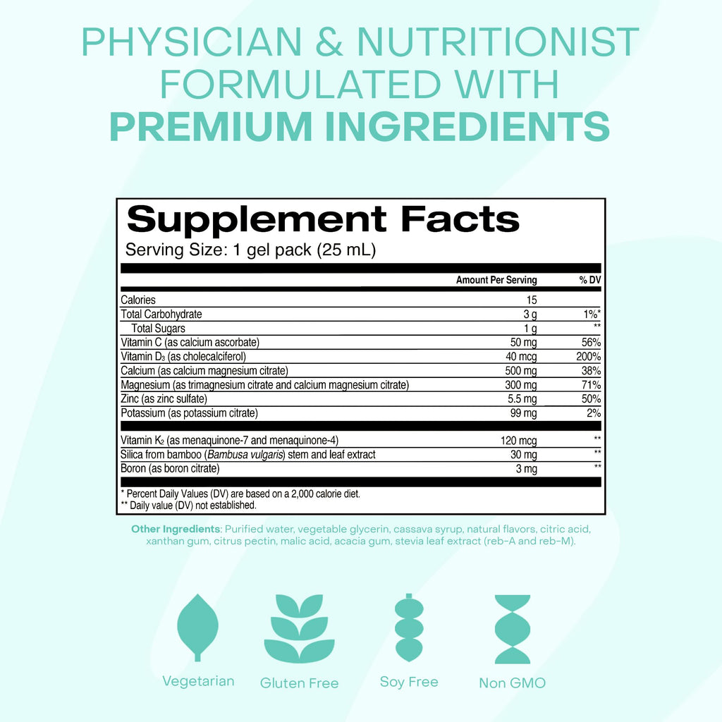 Nutritional support for strong bones
