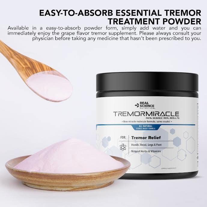 nutritional support for tremor relief