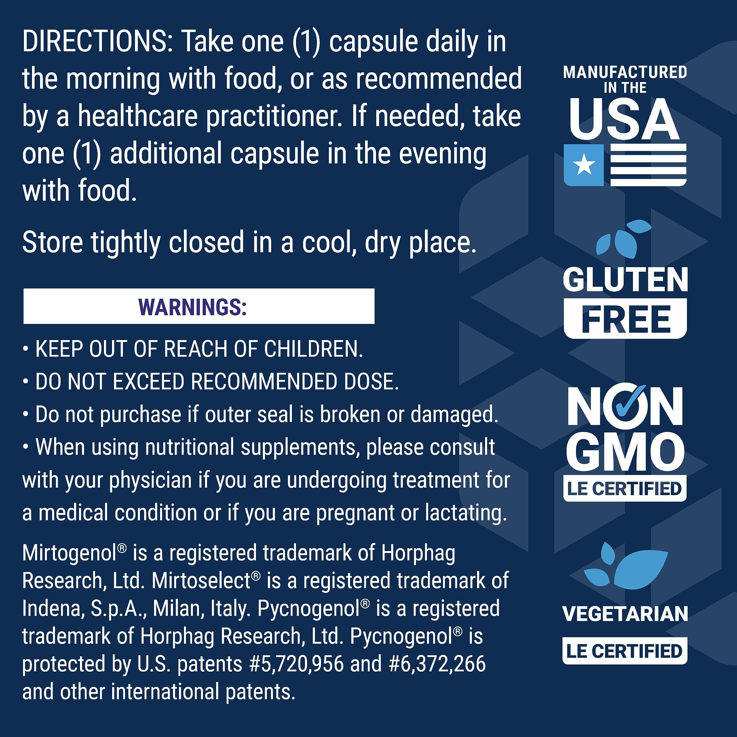 Nutritional support for vision health