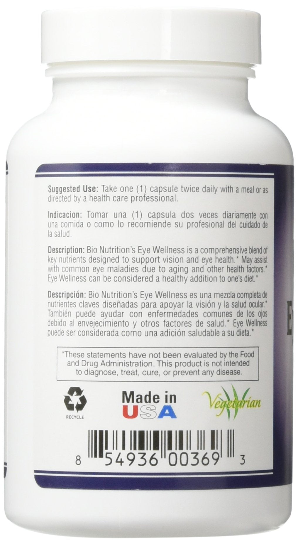 Nutritional support for vision