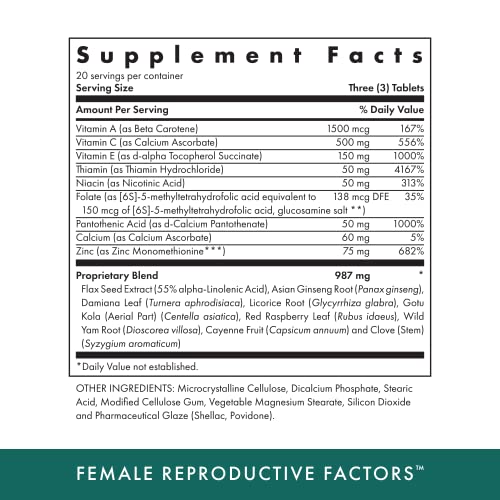 nutritional support for women's wellness