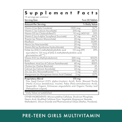 nutritional support for young girls