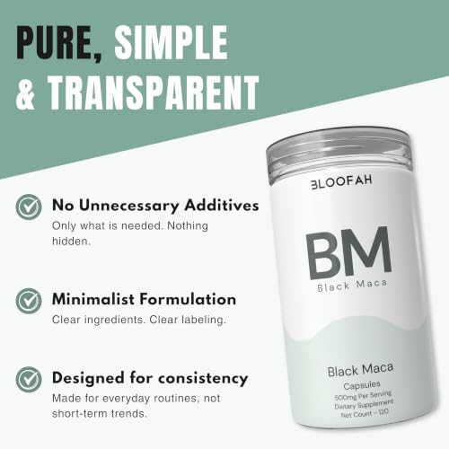 Nutritional support from black maca