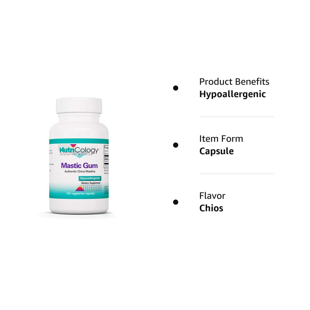 nutritional support from NutriCology mastic gum