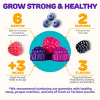 nutritional support gummies for growing kids