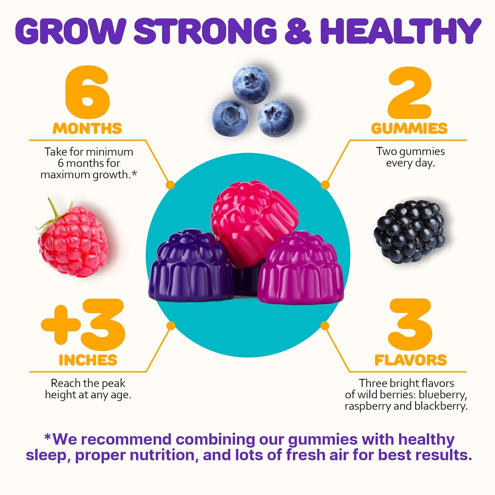 nutritional support gummies for growing kids