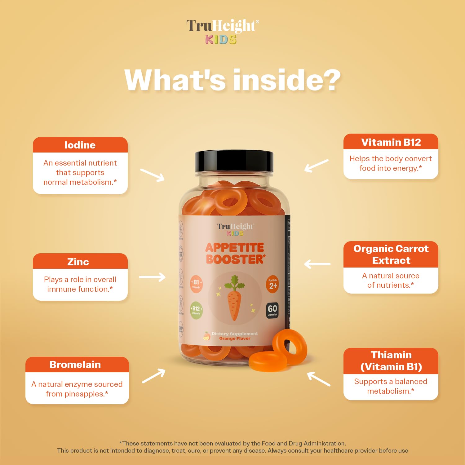 nutritional support kids gummies for growth