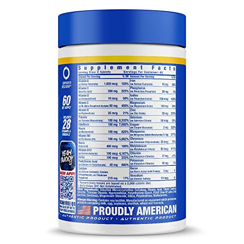nutritional support multivitamins for men