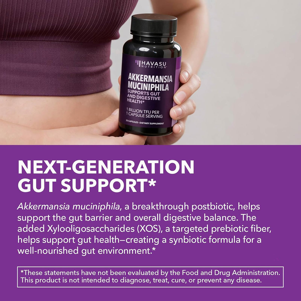nutritional support with Akkermansia probiotics