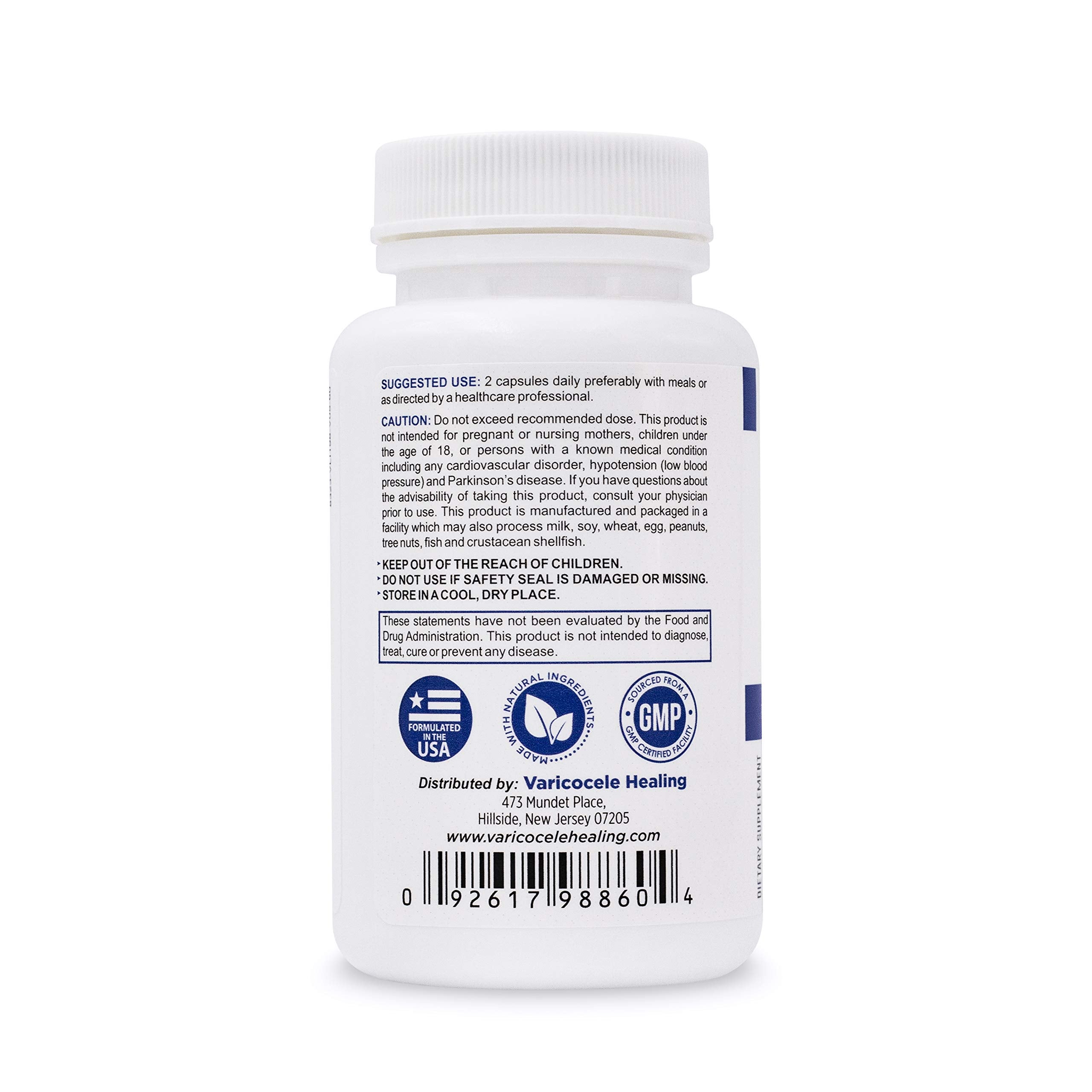 nutritional support with blended vitamin & mineral supplements
